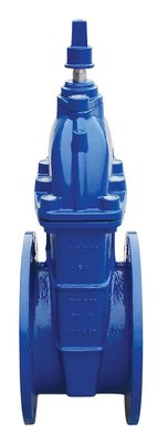 GGG50 Body Resilient Seated Gate Valve heavy weight ISO9001 Certification