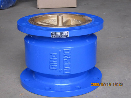 Blue Quiet Check Valve , Stainless Steel Check Valve With Small Fluid Resistance