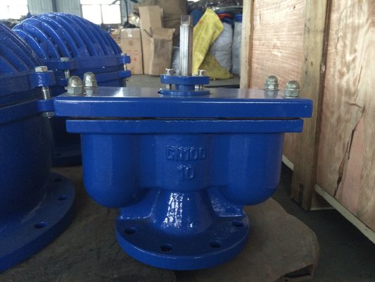 Double Orifice Air Release Valve With Stop Function Ss410 Stem ISO Standard