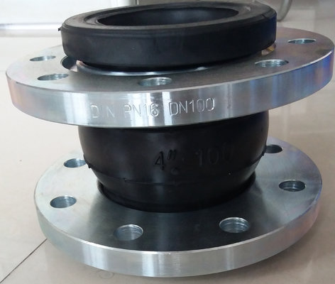 Single EPDM Ball Rubber Flexible Joint Forged Steel 32 Inch With Easy Installation