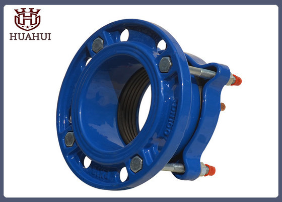 PE Pipe Stainless Steel Flexible Joint Ductile Iron Flange 12 Inch Epoxy Powder Coating