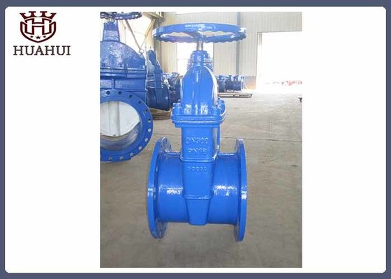 DN50-DN1200 BS5163 PN16  resilient seated gate valve brass stem nut with ss410 stem