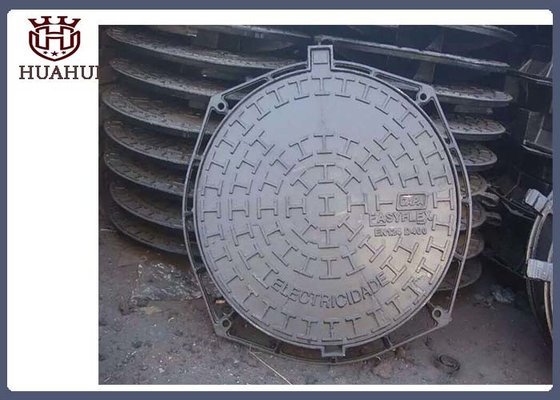 Public Use Ductile Iron Pipe Fittings Manhole Cover With Frames En124 Design