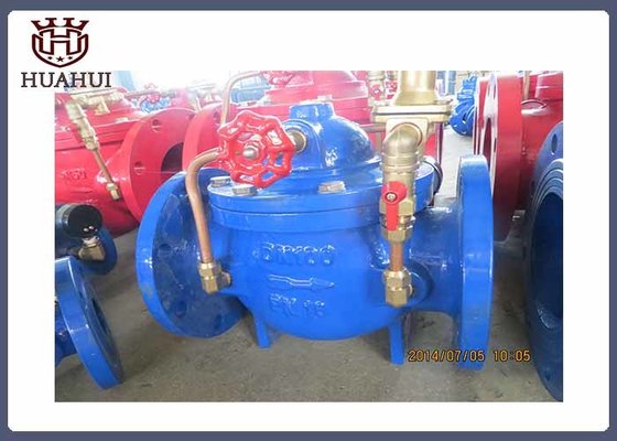 Ss420 Stem Pressure Control Valve T Type Iron Body Expoxy Coating For Water