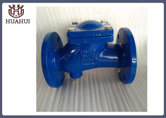Gearbox Brass Ball Check Valve DIN Standard , Flange Type Check Valve For Sewage
