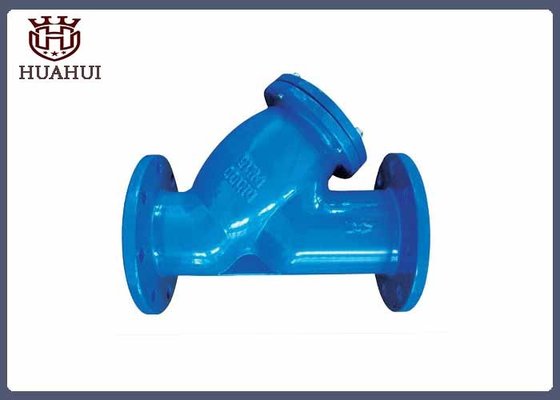 Doule Flange Stainless Steel Y Strainer , Industrial Y Strainers For Water System