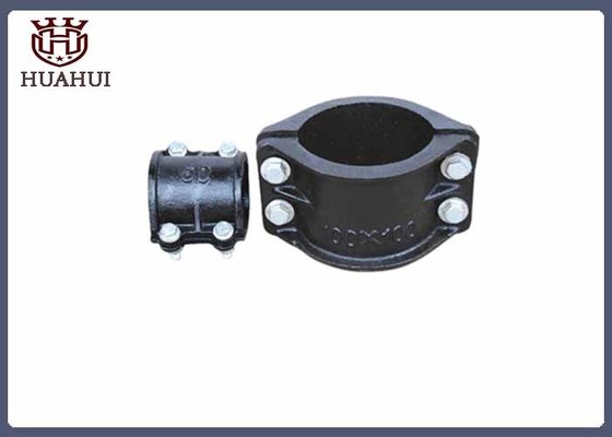 Repair Clamps Ductile Iron Pipe Fittings For PVC / DI Pipe Stable Performance