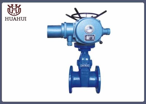 Electric Resilient Seated Gate Valve Double Flange Type Ductile Iron DN1200