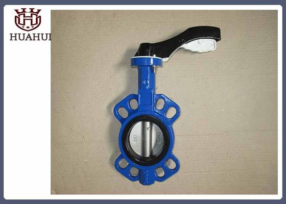 6 Inch Motorized Butterfly Valve , Resilient Seated Butterfly Valves Handle Type