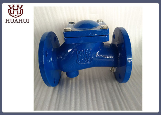 DIN3202  best sell ductile iron ball check valve with EPDM ball  DN50-DN400 with Sewage outlet with competitive price