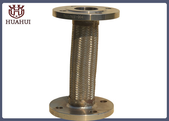 Flanged Stainless Steel Flexible Joint Pipe Connector 12 Inch ISO9001 Certification