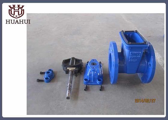 DIN3352 F4 resilient seated gate valve stop valve with all the parts