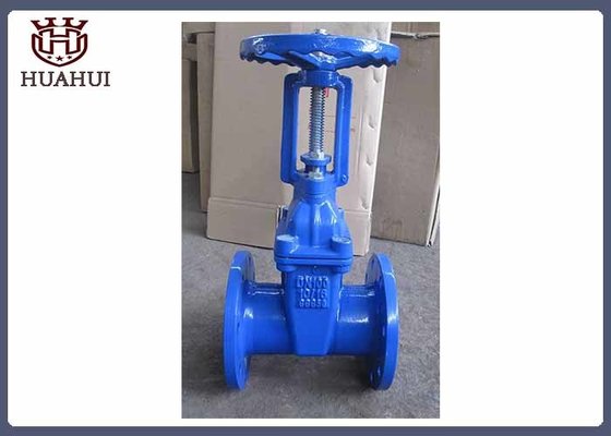 Rising stem Resilient seated gate valve with handwheel ss410 stem BS5163 / DIN3352 F4