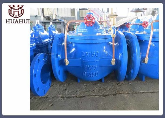 Ductile Iron Adjustable Water Pressure Reducing Valve With Flange Connection