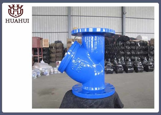 Ductile Iron 24 Inch Y Strainers For Water , Inline Y Strainer Anti Corrosion