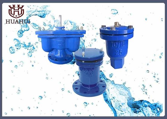 All Types Air Release Valve Stainless Steel Stem Rubber Ball DN50 PN16 Working Pressure