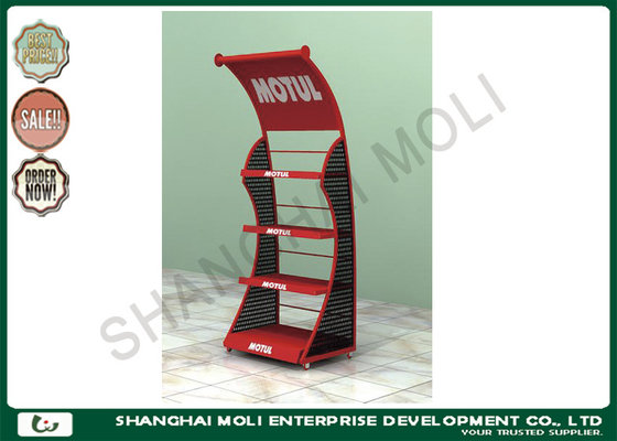China Supermarket display stands promotion displays floor metal displays racks distributor