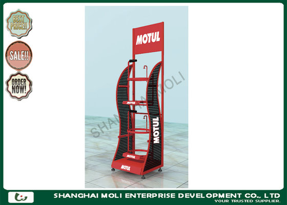 China POP Advertising Stands Retail Metal Rack For Motor 750W * 450D * 1200H mm distributor