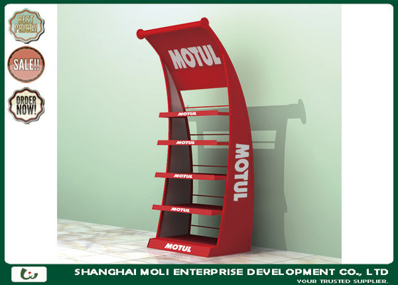 China Promotion Motor Display Rack POP Rack Single Side Different Material distributor