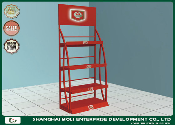China Customized Oil Display Rack Steel Tube Iron Mesh Cold - Rolled Sheet distributor