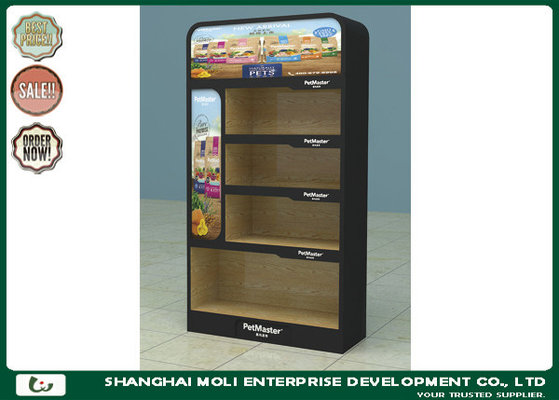China Custom Retail Shop Metal Lighting Retail Merchandising Displays 3 Tiers Promotional distributor