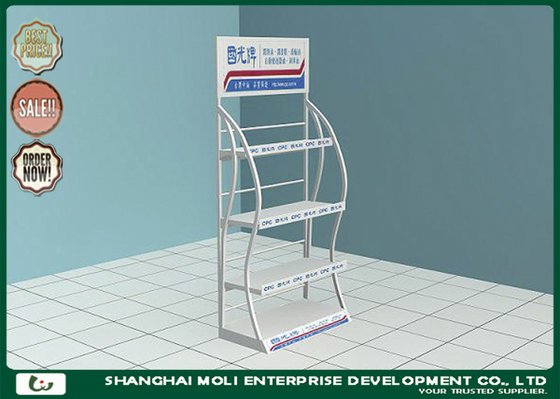 China Supermarket / Shop Oil display free standing display stands / rack distributor