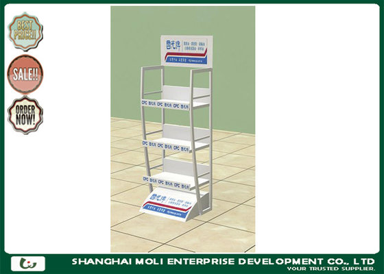 China Metal display racks and stands powder coating and baked paint finishing for store distributor