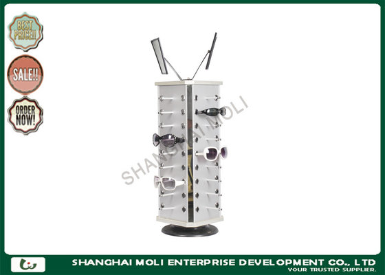 China Rotate aluminium glasses display rack , eyewear display racke asy assembling and dismantling distributor
