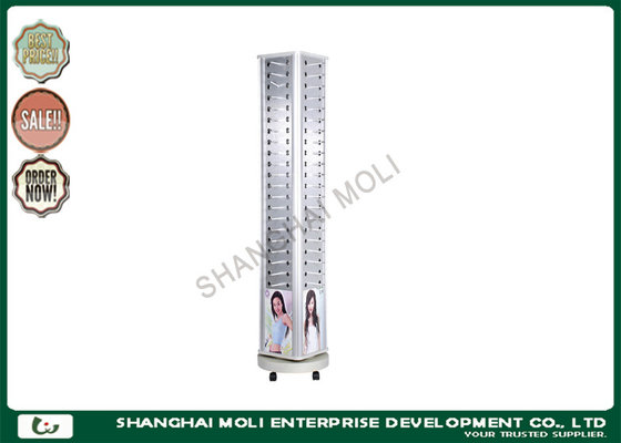 China Full aluminum composite panel glasses display rack Floor removeable freely distributor