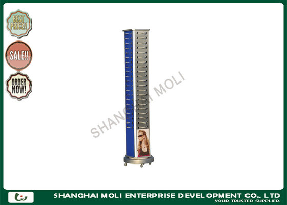 China Four sided floor eyeglasses display rack OEM customized sunglasses shelves distributor