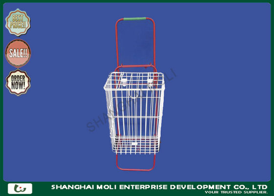 China Customized Powder Coating Steel Wire Storage Containers For Transport , Supermarket distributor