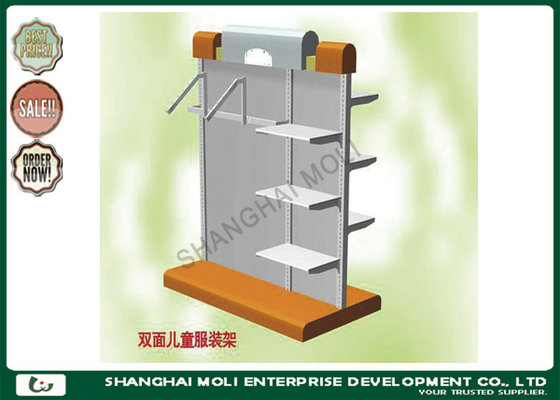 China Customized multifunction clothing racks for retail stores display shelf distributor