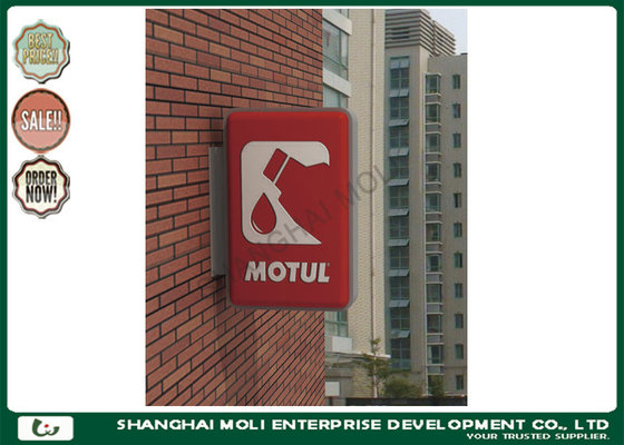 China Acrylic silk screen print rectangle Led illuminated light boxes waterproof , anti - rust distributor