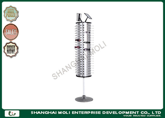 China Fashion Aluminium , MDF , Plastic eyewear display rack for eyeglasses spinning display rack distributor