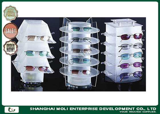 China Transparent countertop acrylic sunglasses display racks /  glasses holder distributor