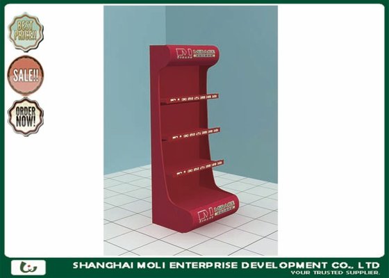 China Storage Shelves Oil Display Rack Stands Floor Four Shelves Display Rack distributor