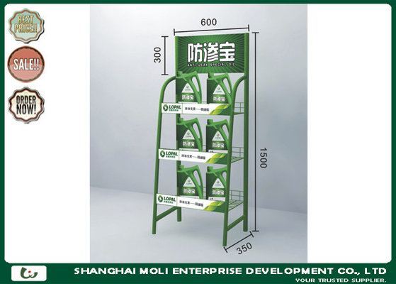 cheap Wire Metal Display Rack Shelves Advertising Weather Resistance Nontoxic Gift Photo Frame