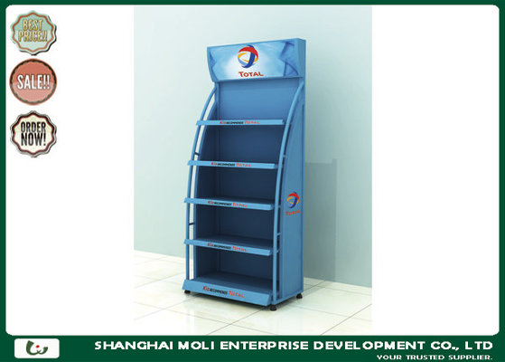 cheap Red Customized Motor Oil Display Rack Shoe Racks 750mm*450mm*1800mm
