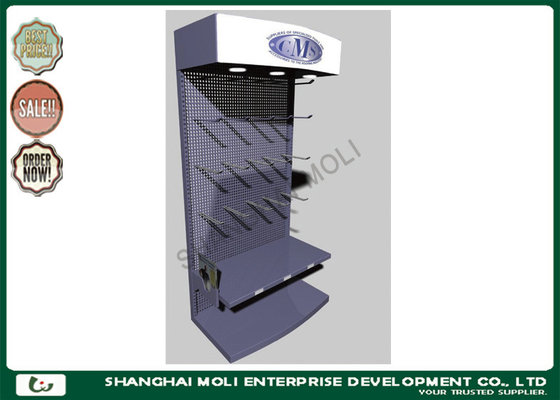 cheap Powder coated garden tool storage racks / wire mesh display stands for supermarket