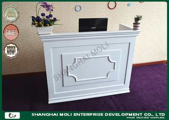 cheap Customized Store Front Counter Furniture , customer service counter furniture for indoor