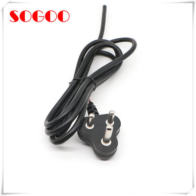 AC Power Cable Assembly South Africa 3 Pin Plug BS546 To C19  For Refrigerator
