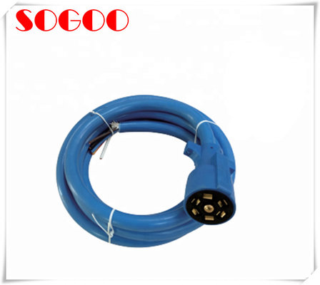 USA PVC 7 Blade Trailer Extension Cord To Minus 40 Degrees For RV Standard