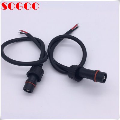 Professional Waterproof Cable Assembly DC For LED Light Wire Harness