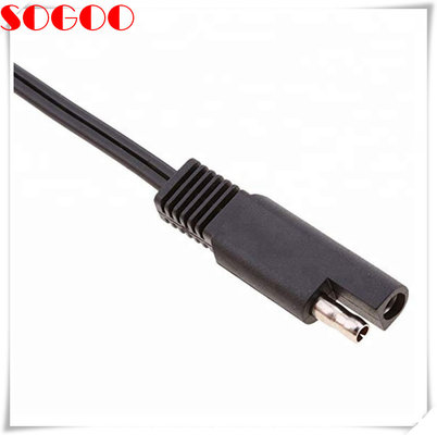Solar Battery DC Charging Cable SAE Plug To DC 5.5mm X 2.1mm 10A 16AWG