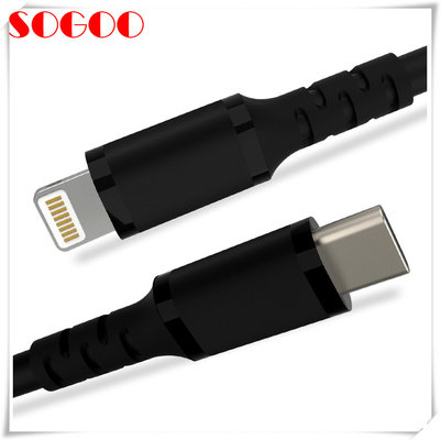 Quick Charging Custom Lightning Cable Type C To C94 Connector For Apple IPhone MAC