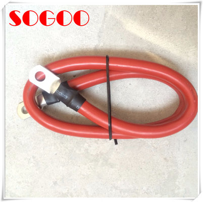 Red Battery Cable Assembly SBC9002 5/16" Stud 32 Inch 4 Gauge With Tinned Lug