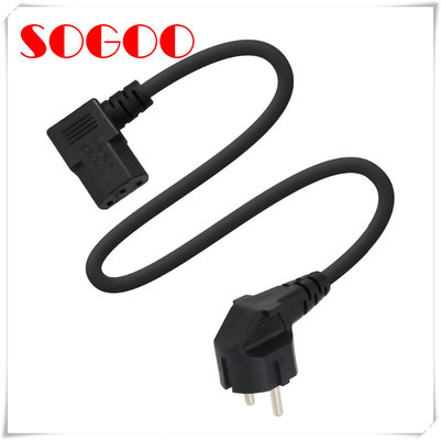 Kema Keur Eu Power Cable Assembly 250v 16a AC Cable For Computer Curling Iron Kettle