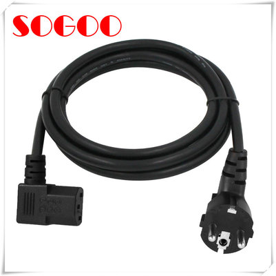 Kema Keur Eu Power Cable Assembly 250v 16a AC Cable For Computer Curling Iron Kettle