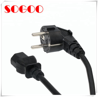 Kema Keur Eu Power Cable Assembly 250v 16a AC Cable For Computer Curling Iron Kettle