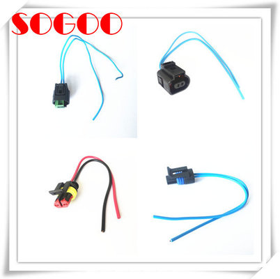 Professional Auto Wiring Harness 2 3 4 5 6 7 8 9 10 Pin Female Connector